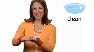 Asl Wipe Table The Gallaudet Children's Dictionary Of American Sign