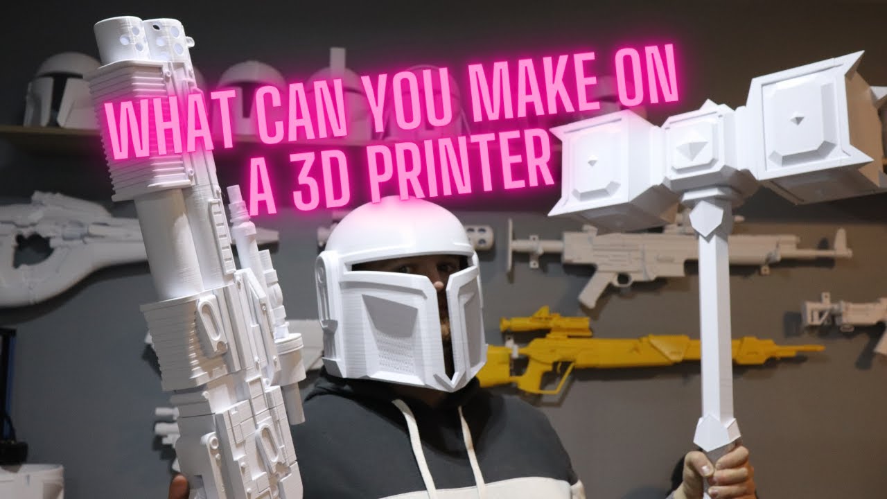 What can you make with a 3D printer! - YouTube