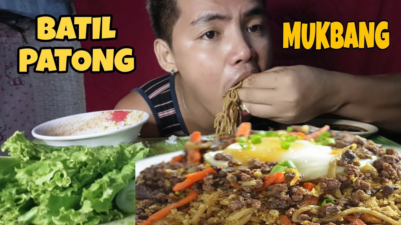 PANCIT BATIL PATONG MUKBANG *Pancit Mukbang | Mukbang Philippines ...