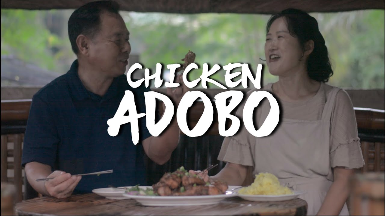 Korean Cooking National Dish of Philippines Adobong Manok | Chicken ...