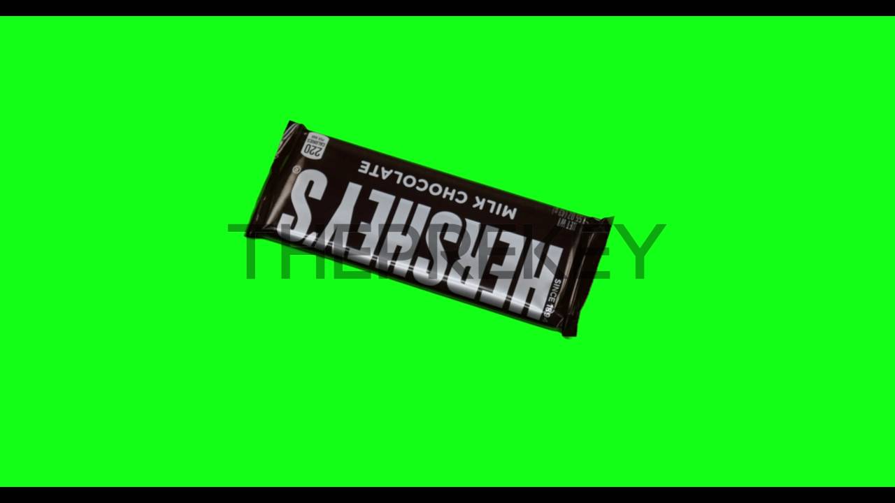 Hershey's Milk Chocolate Bar, Editorial (Green Screen, 4K UHD)_1 - YouTube