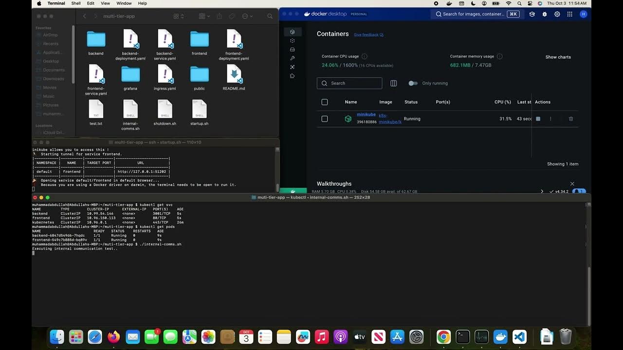 Multi Tier App with Frontend, Backend and CI/CD Pipeline - YouTube