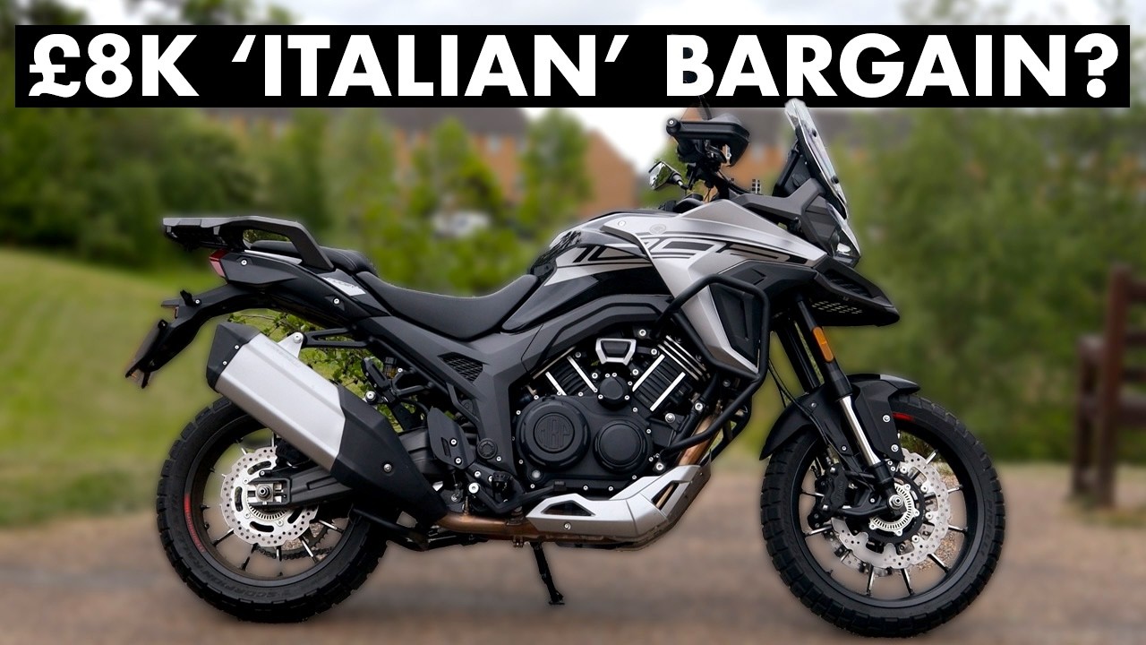Morbidelli T200V Review: A New Italian* Adventure Bike for £8K? - YouTube