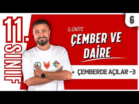 Çemberde Açılar 3 | İç Açı - Dış Açı | ÇEMBER VE DAİRE 6 | 11.Sınıf Matematik & AYT Geometri