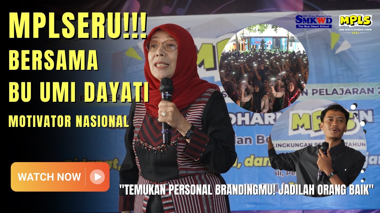 MPLSERUU!!! BERSAMA BU UMI DAYATI. TEMUKAN PERSONAL BRANDINGMU! - YouTube