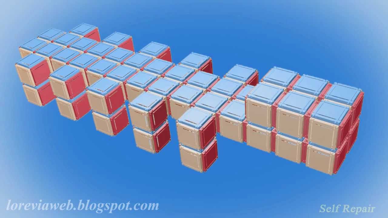 Fractal Robots- Self Repair ( HD 720p ) - YouTube