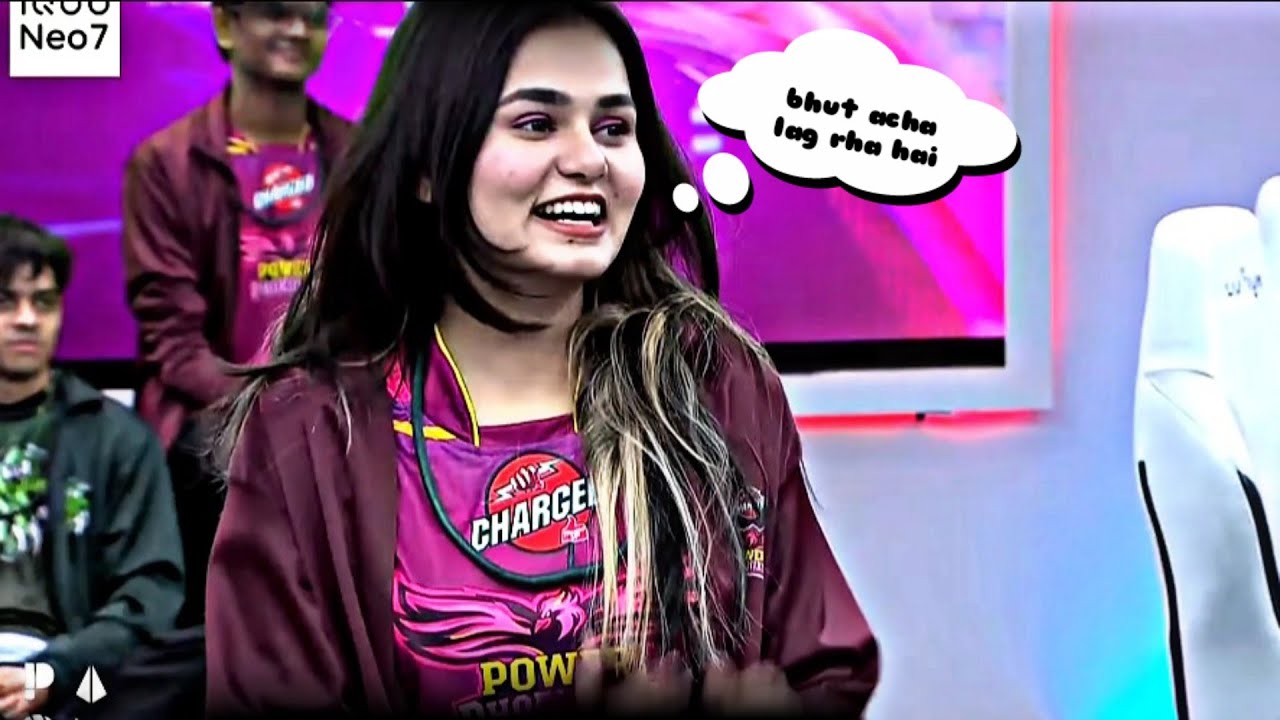 @Unnati is back into playground | Caster's are so happy🤣🤣 - YouTube