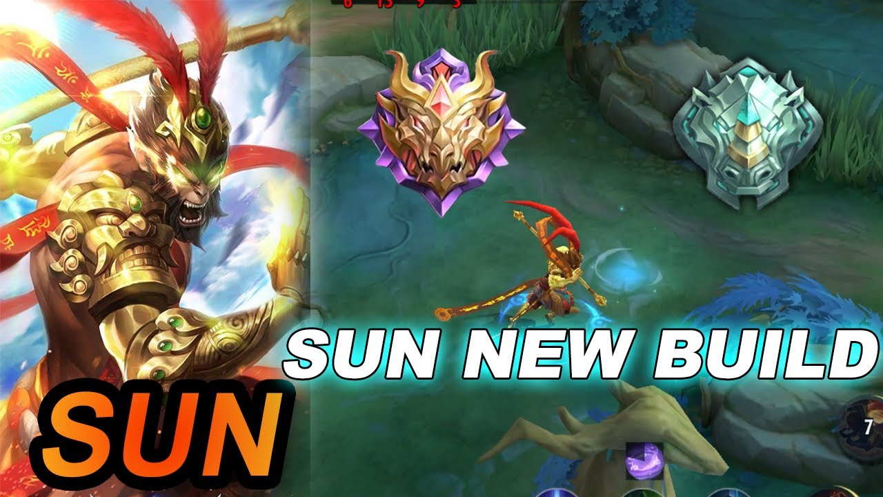SUN NEW META 2023 BEST BUILD(WAX AXE + DEMON HUNTER ) SUN OFFLANE ...