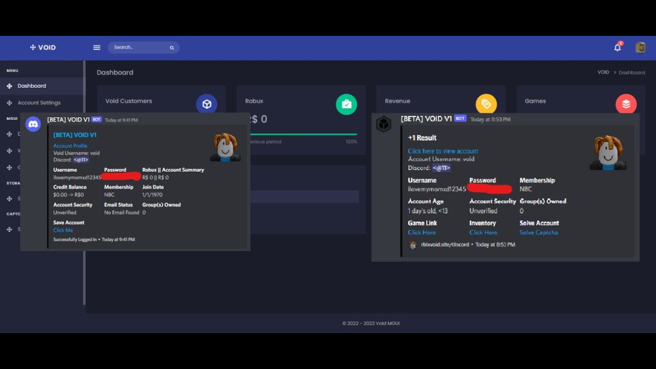 [BETA]VOID MGUI SHOWCASE | Roblox MGUI - YouTube
