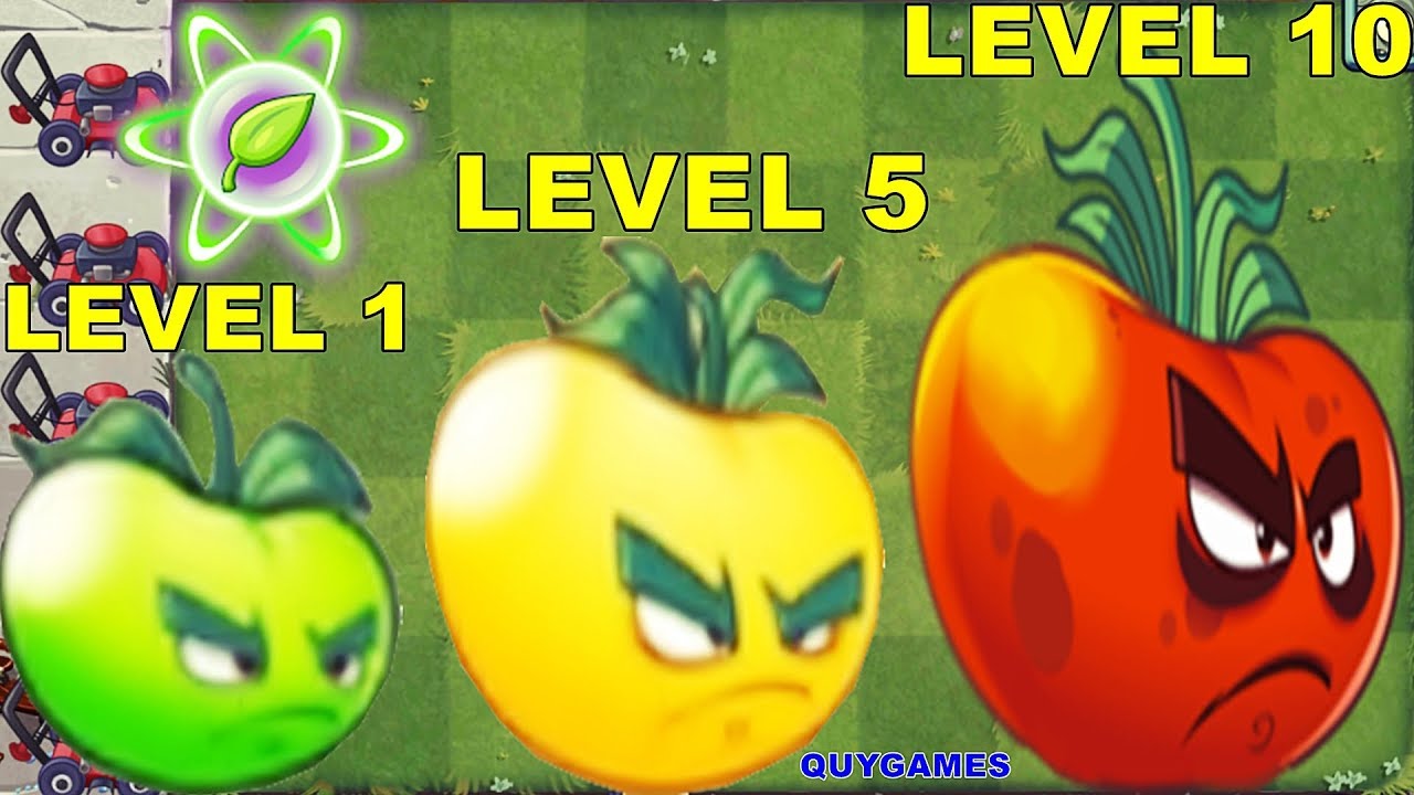 Plants vs Zombies 2: Ultomato Pvz 2 Level 1-5-10 : Gameplay 2019 - YouTube