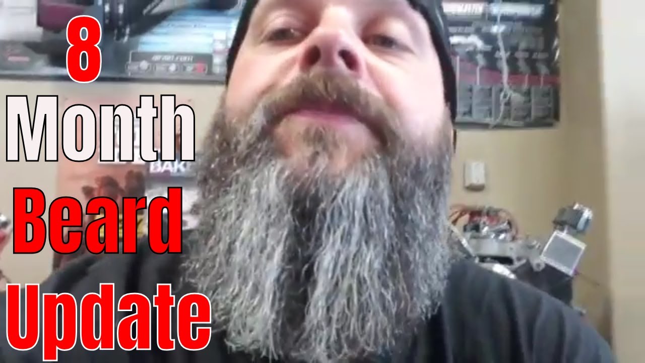 8 Month Beard Update - YouTube