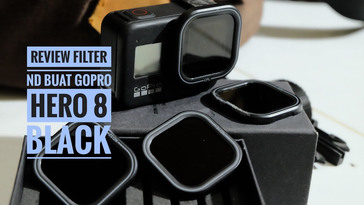 Review Filter ND buat Go Pro Hero 8 Black - YouTube