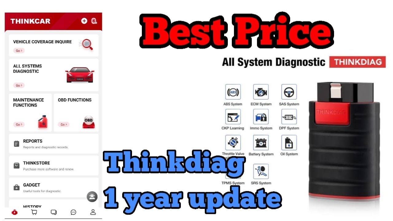 #Thinkdiag with #original application 1 Year update Best Price/ How to ...