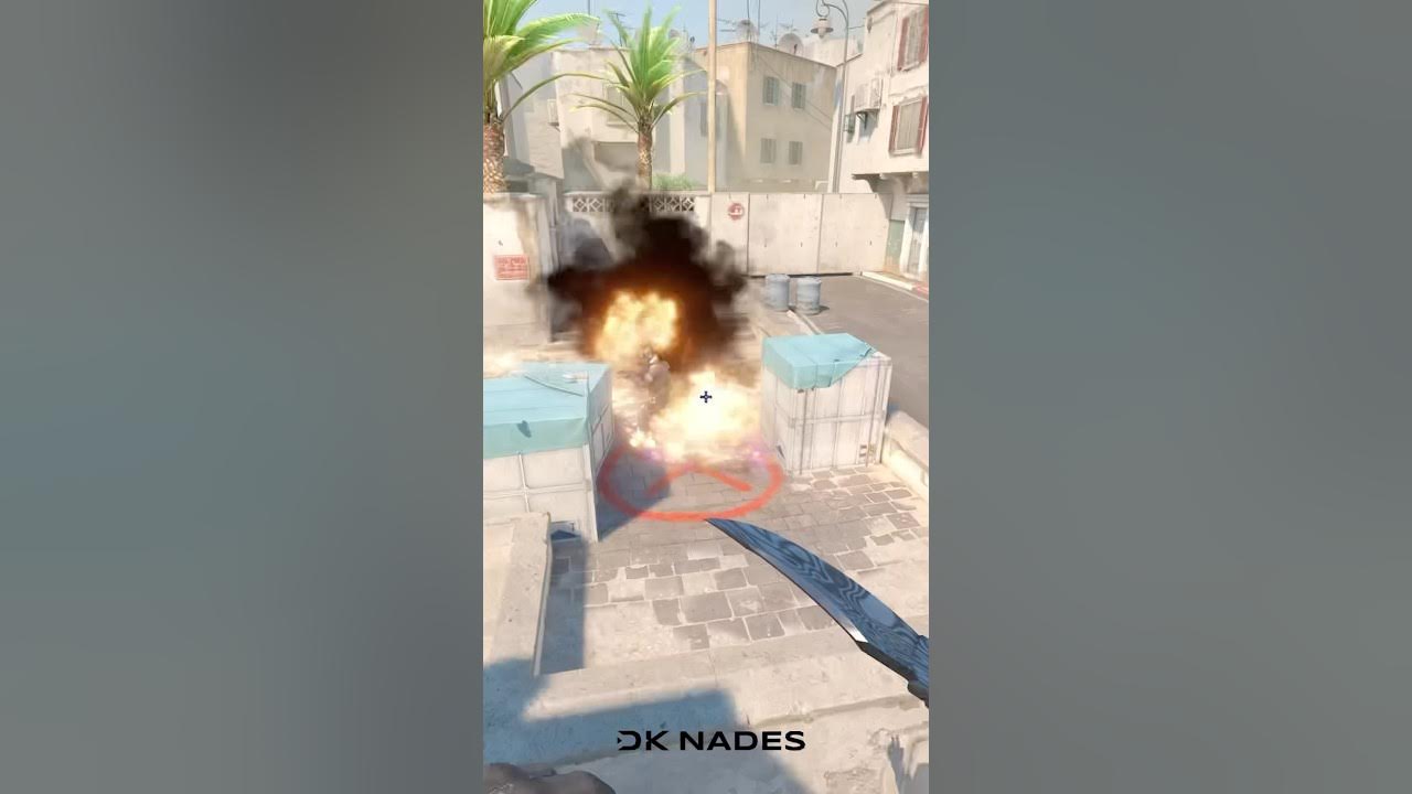 Combo to execute A site from short on Dust 2🔝 #cs2 #csgo - YouTube