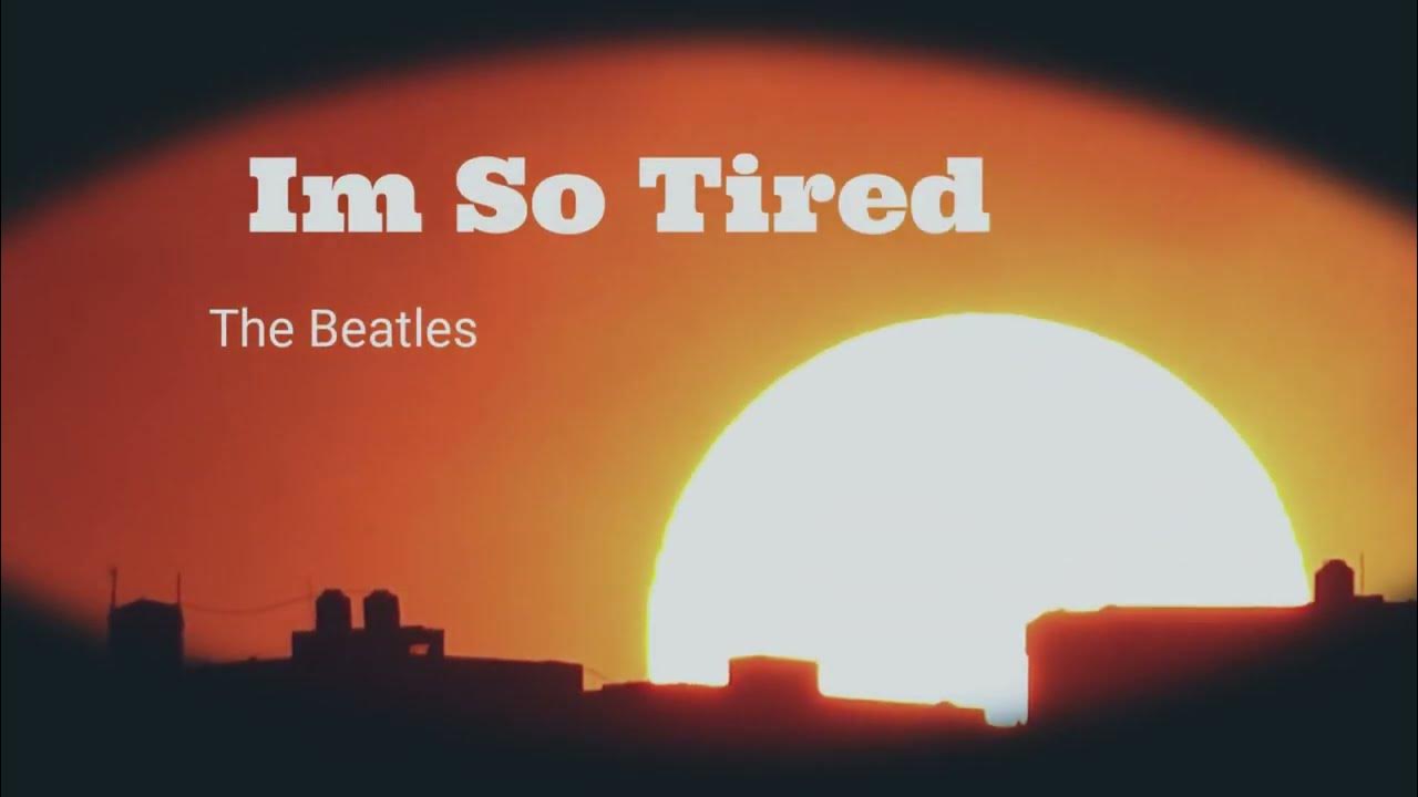 Im So Tired - Cover - The Beatles - YouTube