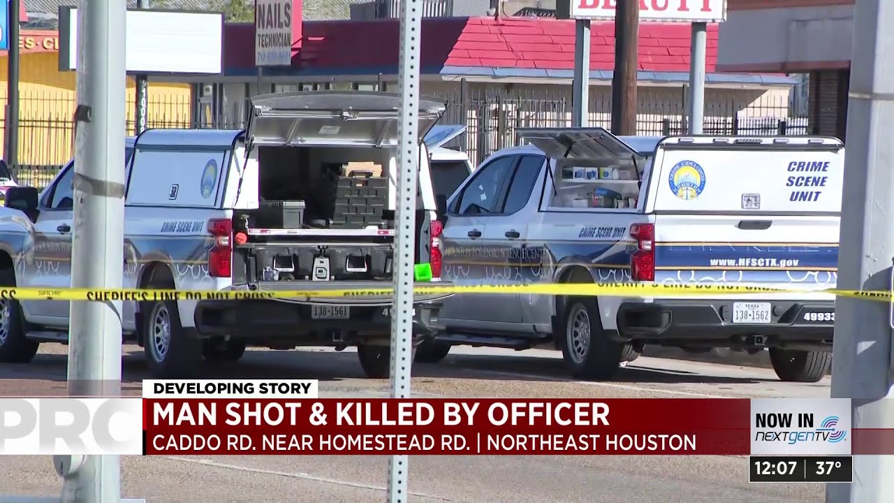 Man seen slashing tires, breaking windows shot by Houston police - YouTube