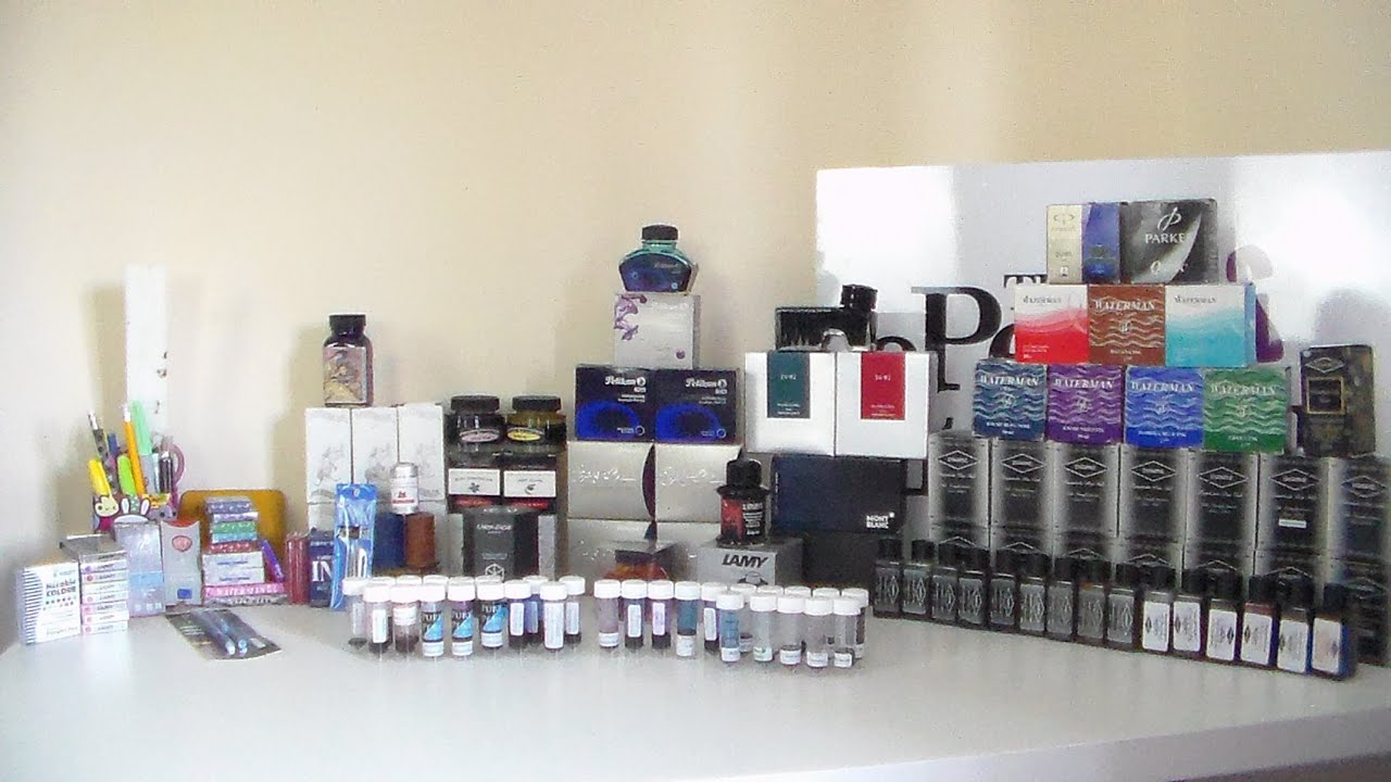 My Inks - An overview and review by Colour - YouTube
