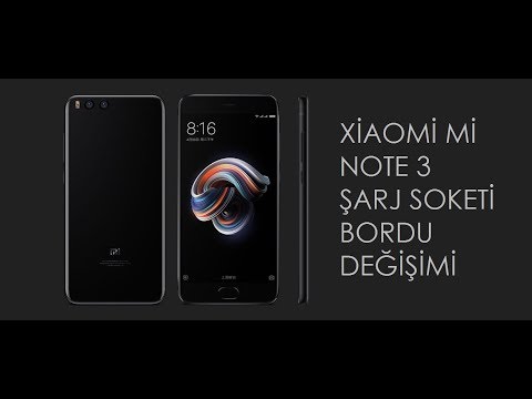 #Xiaomi #Mi #Note3 Xiaomi Mi Note 3 Şarj Soketi Değişimi