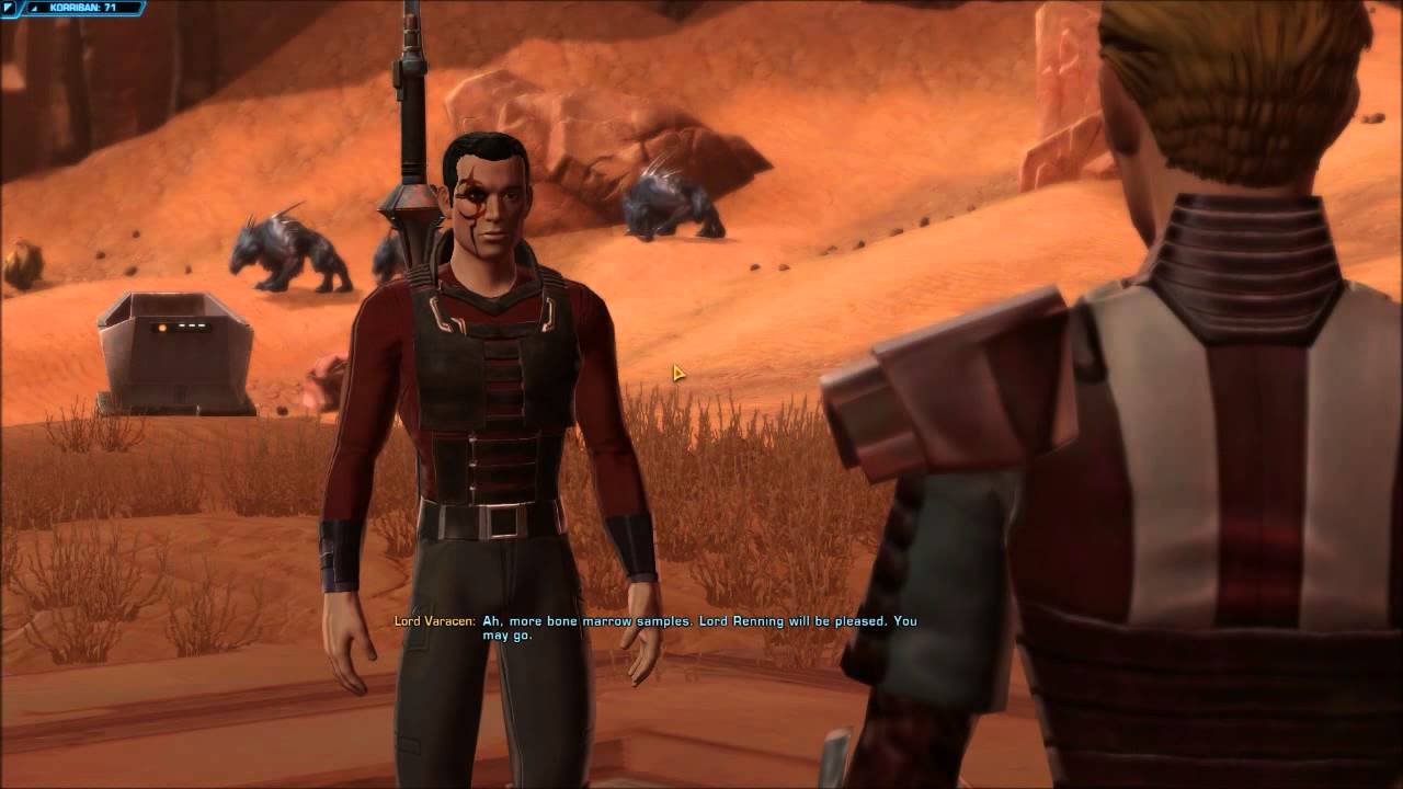 Star Wars The Old Republic Sith Warrior Walkthrough Part 2 Prisoner ...