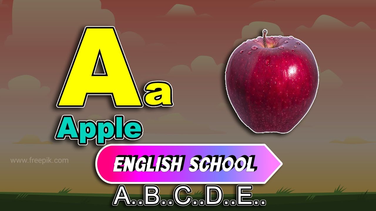 ABC Letters Learning lesson 120 _Basic English one world A to Z ...