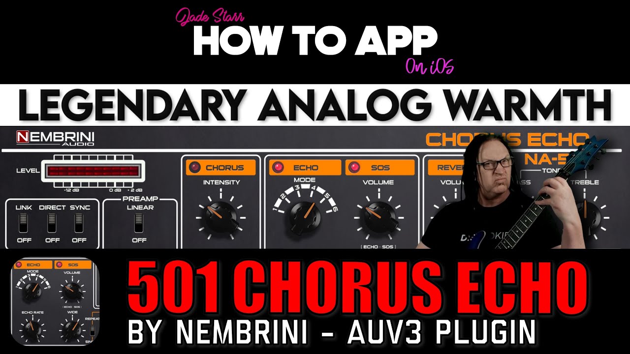 Legendary Analog Warmth with 501 Chorus Echo on iOS - How To App on iOS ...
