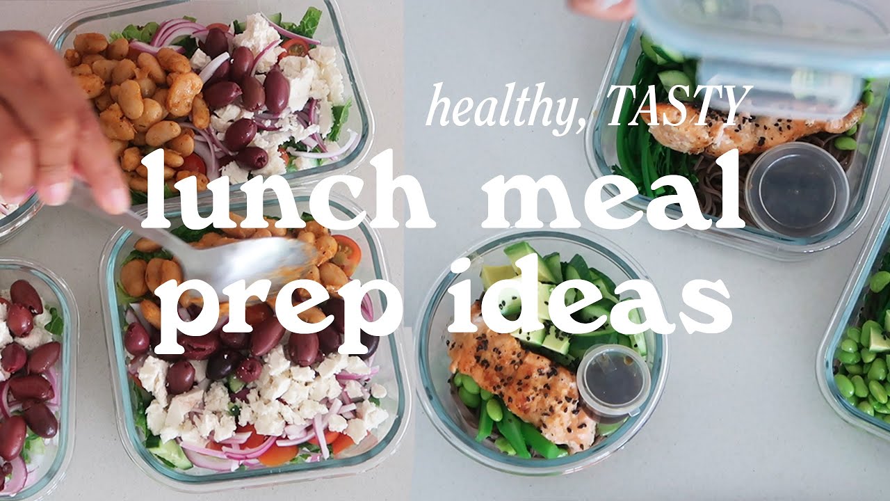 Healthy and tasty meal prep ideas to make life easier - YouTube