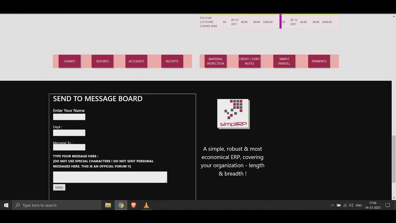 ROUTE CARD - ITEM TRACEABILITY Is Very Effective And Simple In simpliRP ...