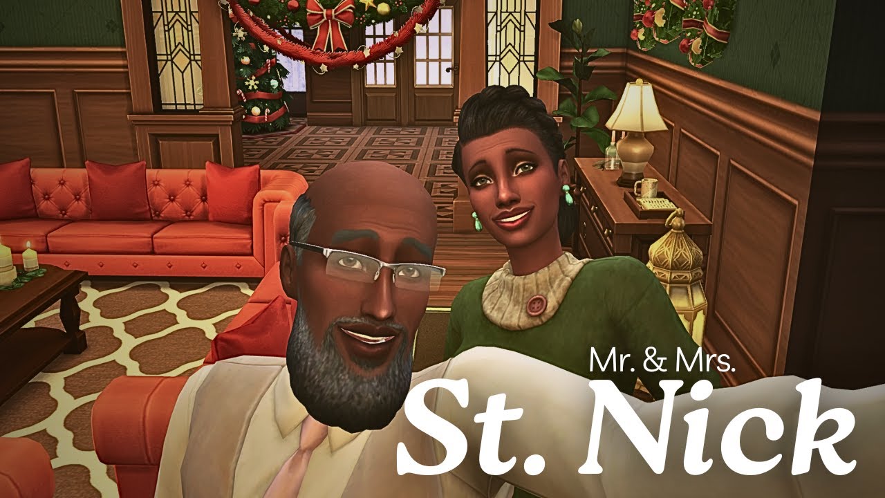The Sims 4 // SIMSMAS - Mr. & Mrs. St. Nick - YouTube