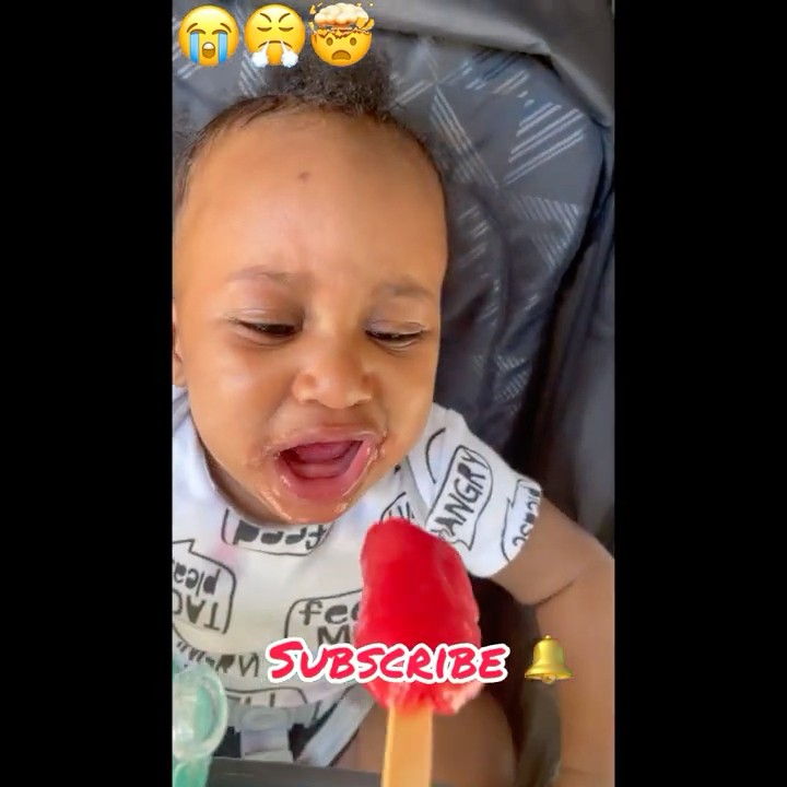 CRYBABY,😰 Popsicle Reaction: Viral Baby Transformation! - YouTube