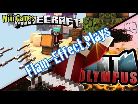 Minecraft Mini Games and Mt Olympus - YouTube