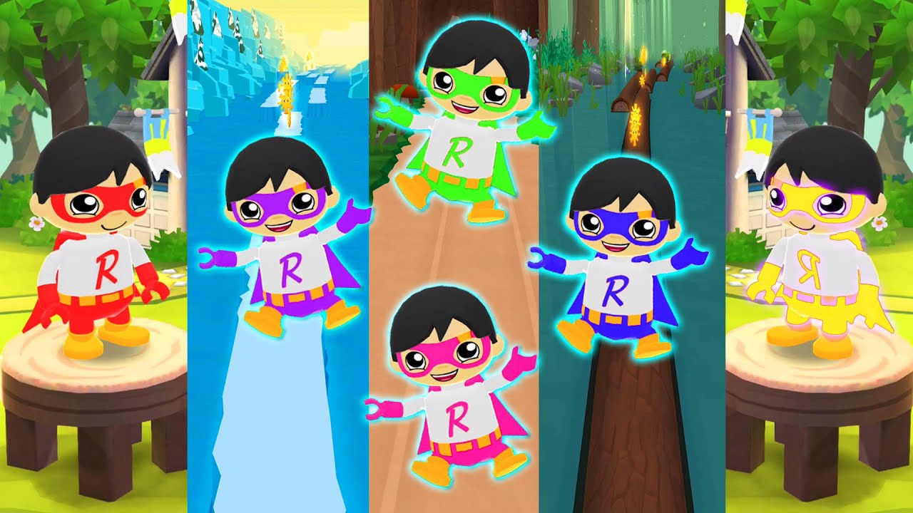 TAG WITH RYAN - ALL COLOR TITAN RYAN IN MAGICAL RUN IN FUNNY GAMEPLAY ...