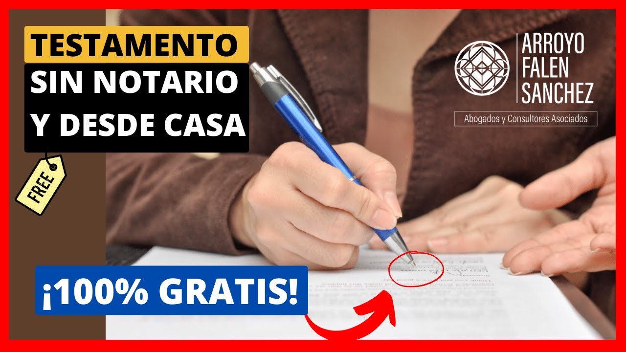 Como Hacer Un Testamento