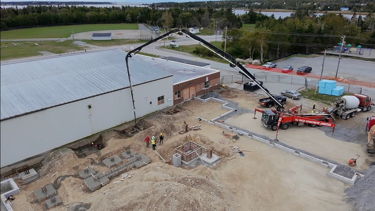 Barrington Rec Center Construction Sept 2024 - YouTube