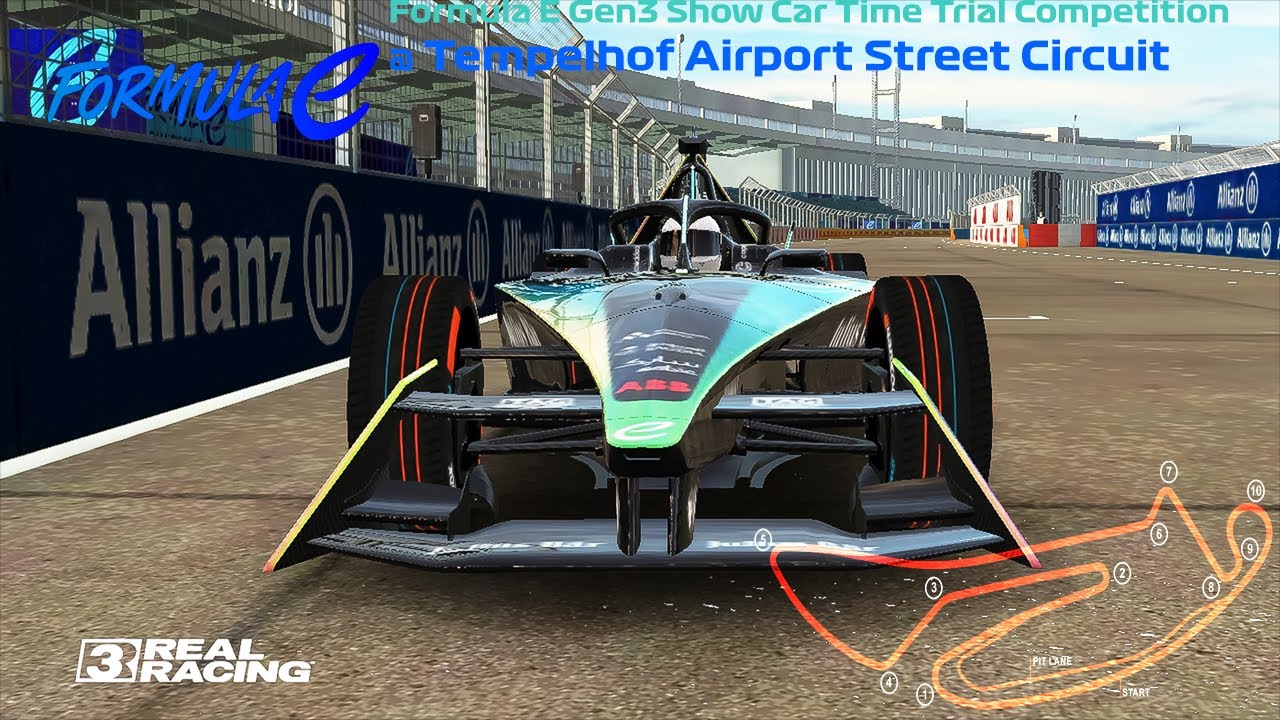 Real Racing 3 - Formula E Gen 3 Show Car Time Trial Competition - YouTube
