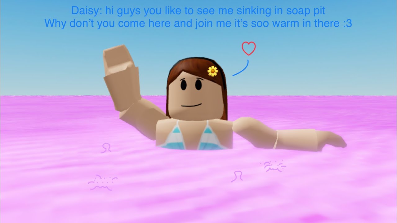 When Daisy from TLG enjoys sinking in the soap pit - YouTube