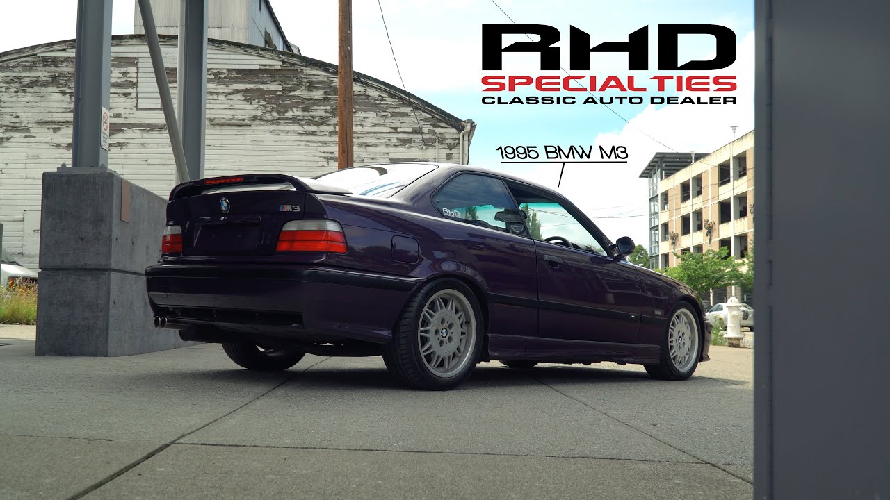 Daytona Violet 1995 BMW M3 // (4K) - YouTube