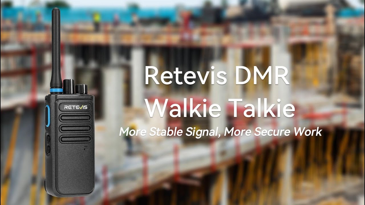 NEW!!! Retevis P1 High Power Superhet AES256 UHF DMR Radio with Single ...