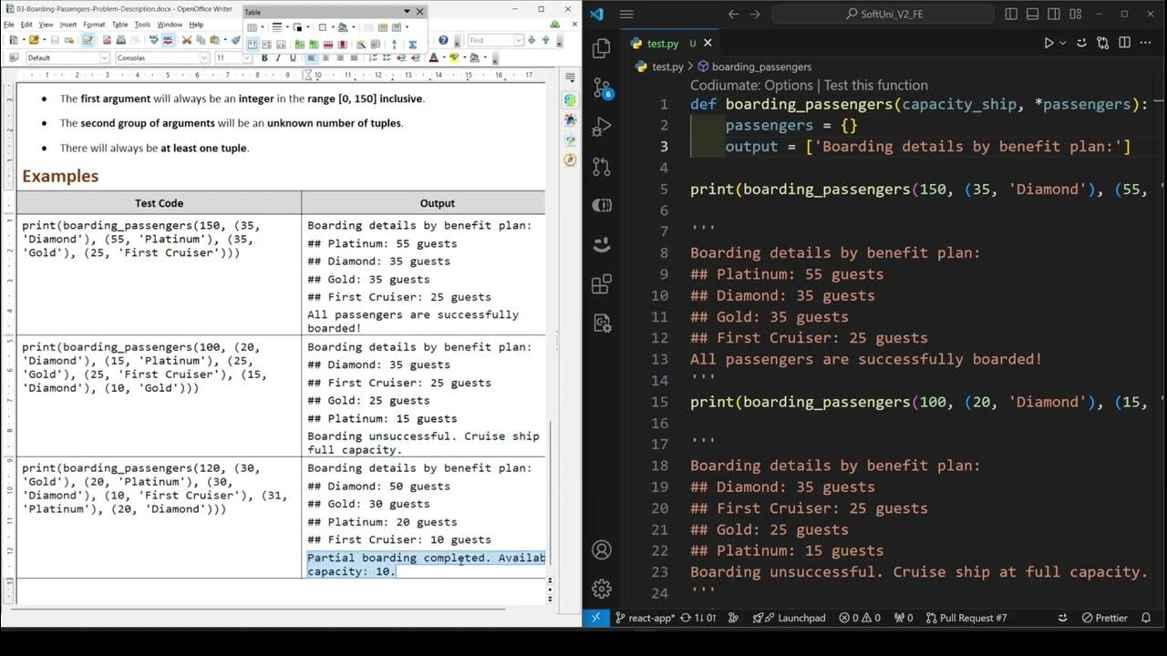 SoftUni Advanced - 03. Boarding Passengers - Python Advanced Regular Exam - 22 June 2024 - YouTube