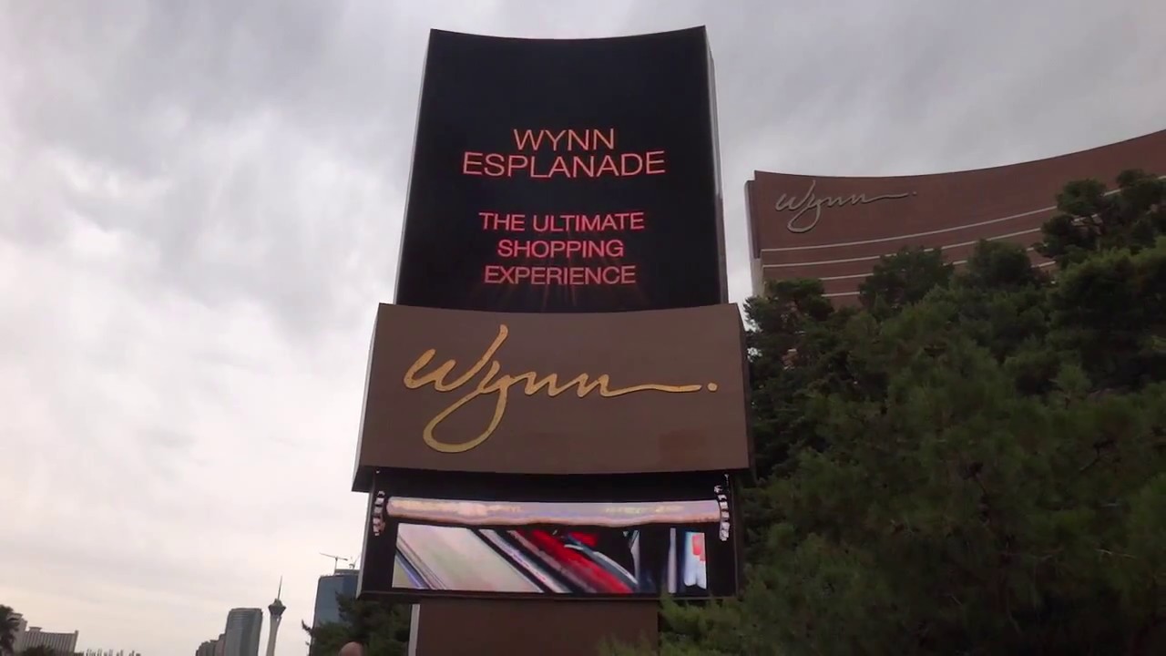 Wynn Sign Las Vegas Part 3/6 - YouTube