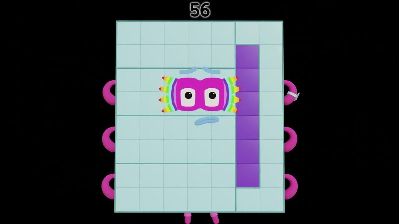 Numberblock 56 Animation - YouTube