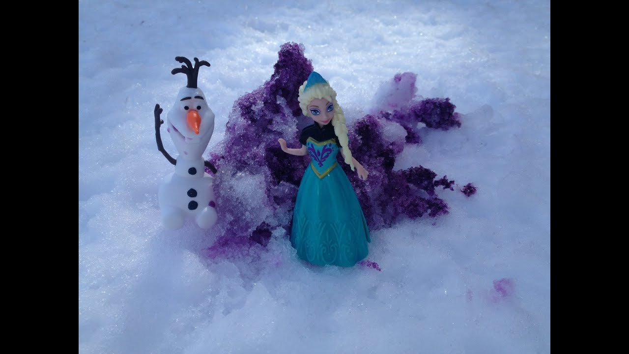 Olaf trapped in the Snow with Jack Frost - YouTube