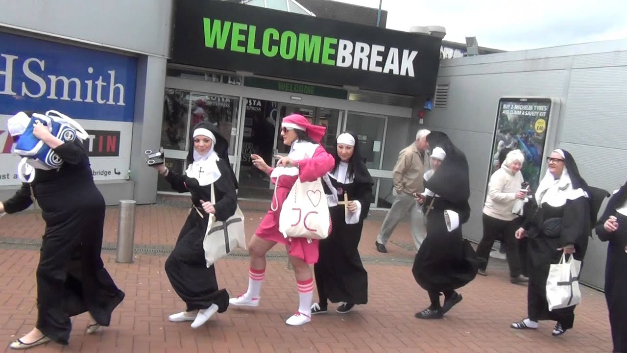 break dancing nuns - YouTube