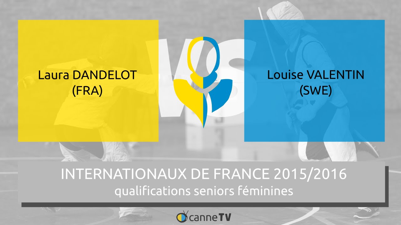 Internationaux 2016 de Canne de Combat | Laura Dandelot VS Louise ...
