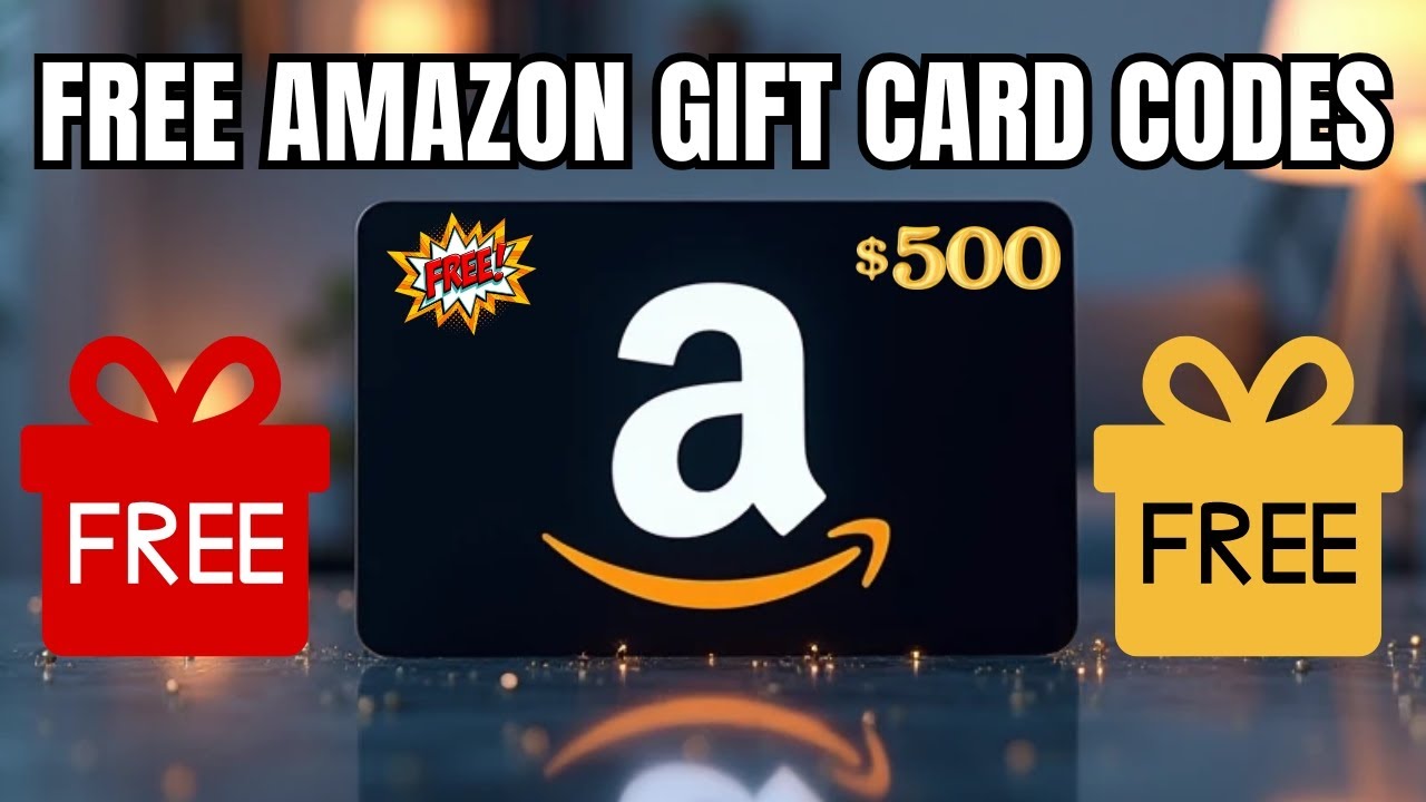 Free amazon gift card codes | amazon gift card giveaway - YouTube