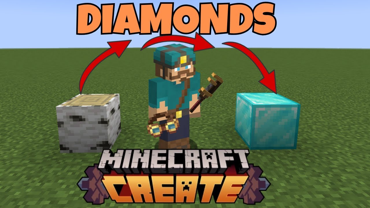 DIAMOND Factory Create Mod Minecraft Tutorial - YouTube