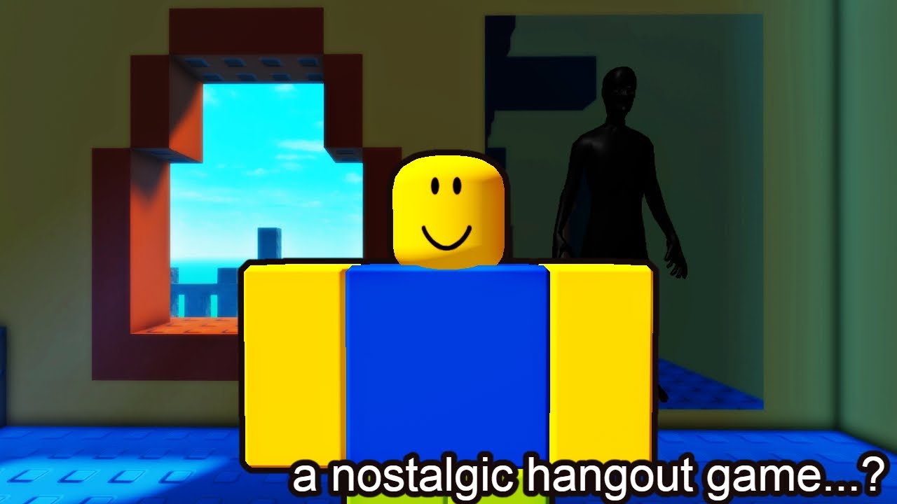Roblox A NOSTALGIC HANGOUT GAME Has DARK LORE - YouTube