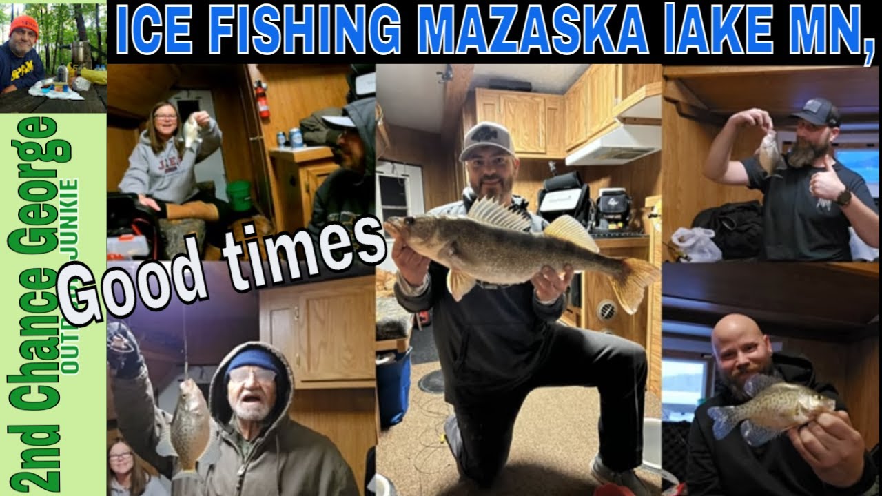 Frozen Fun At Mazaska Lake Mn - Ice Fishing Adventures With Good ...