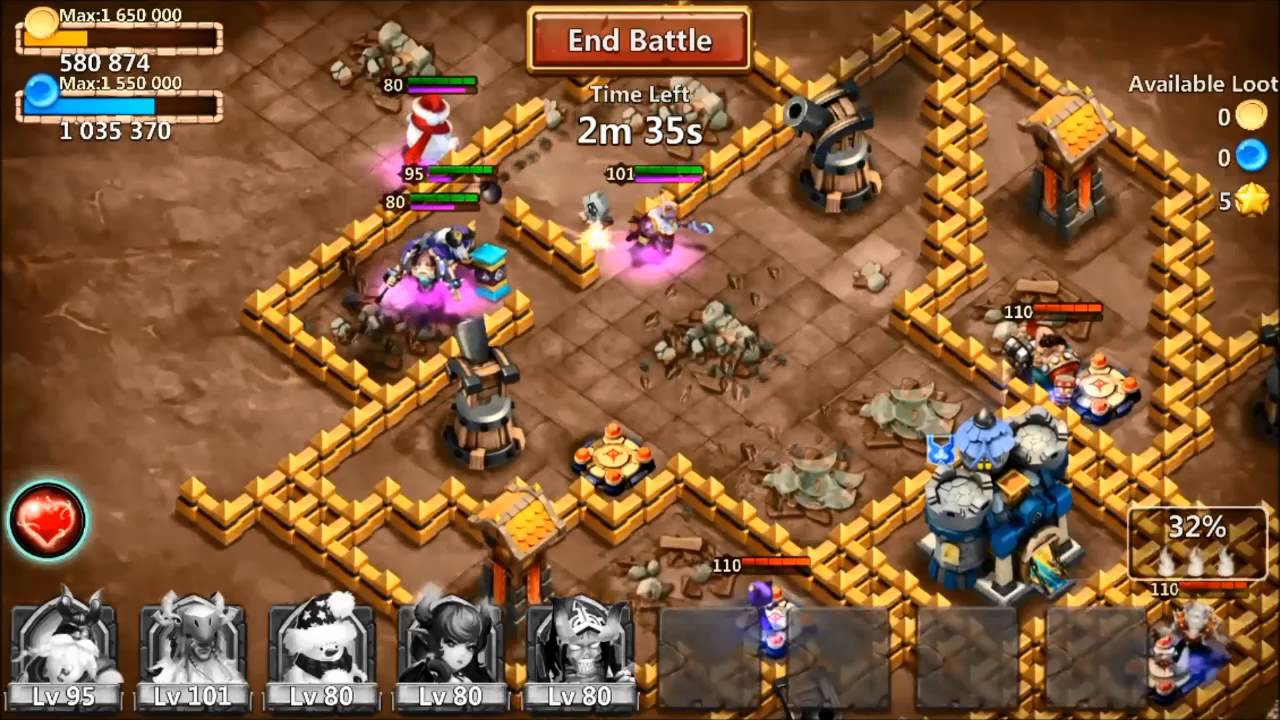 [FR] Castle Clash - Farmer les Fragments - Les Donjons : Partie 2 - YouTube