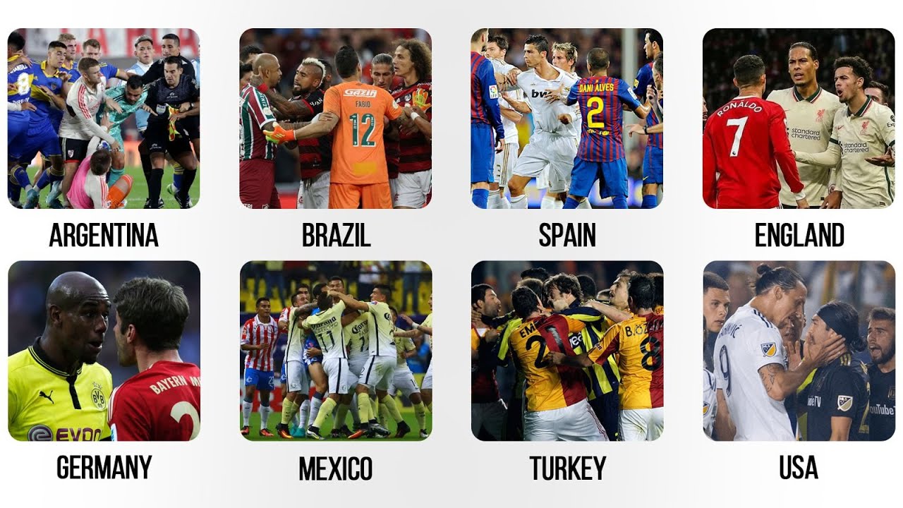 Top 12 Country’s Biggest Football Rivalry Explained! - YouTube