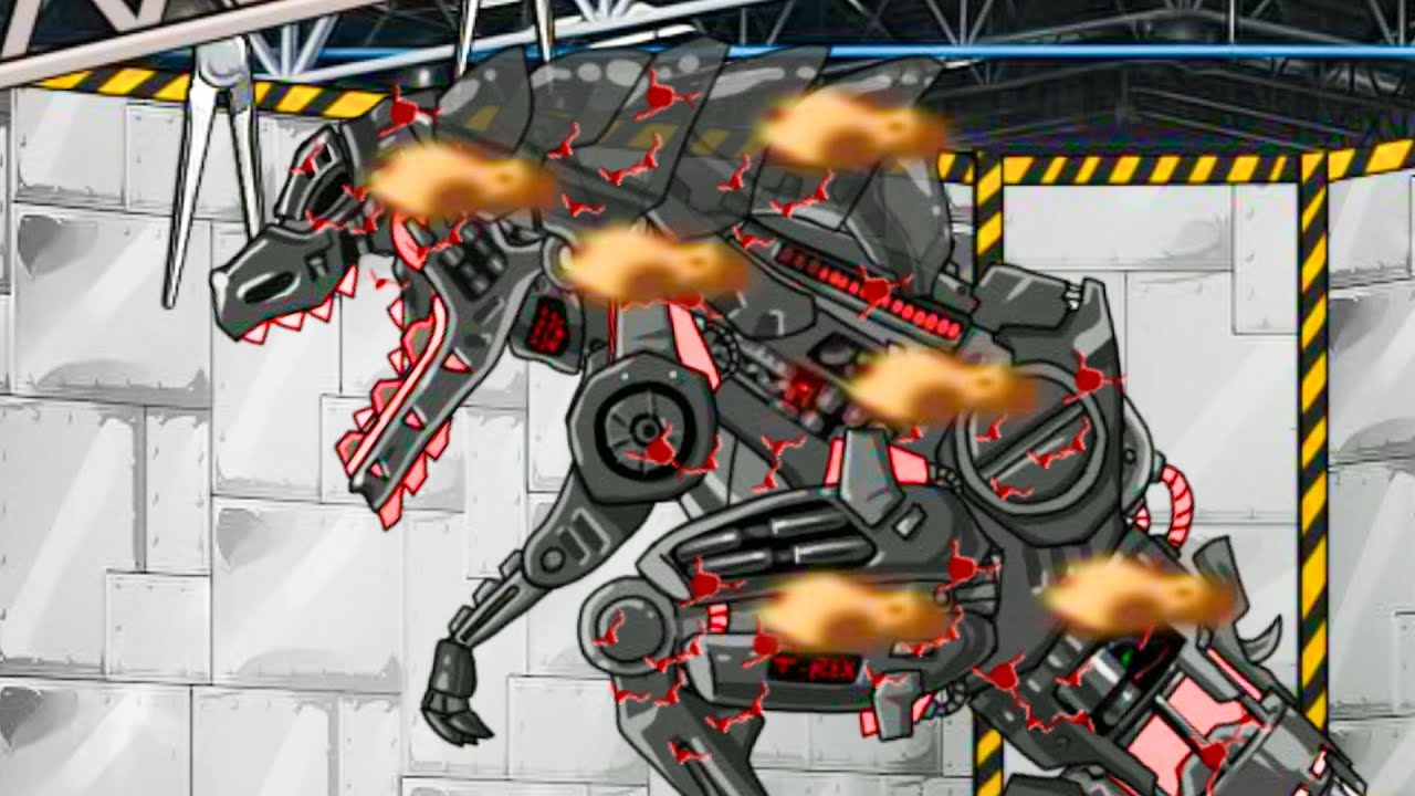 REPAIR DINO ROBOT #01: TERMINATOR T-REX - DINO ROBOT CORPS - HI DINO ...